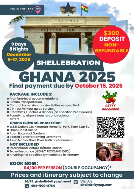 Detty December in Ghana December 9–17, 2025 - A Journey of Culture ...